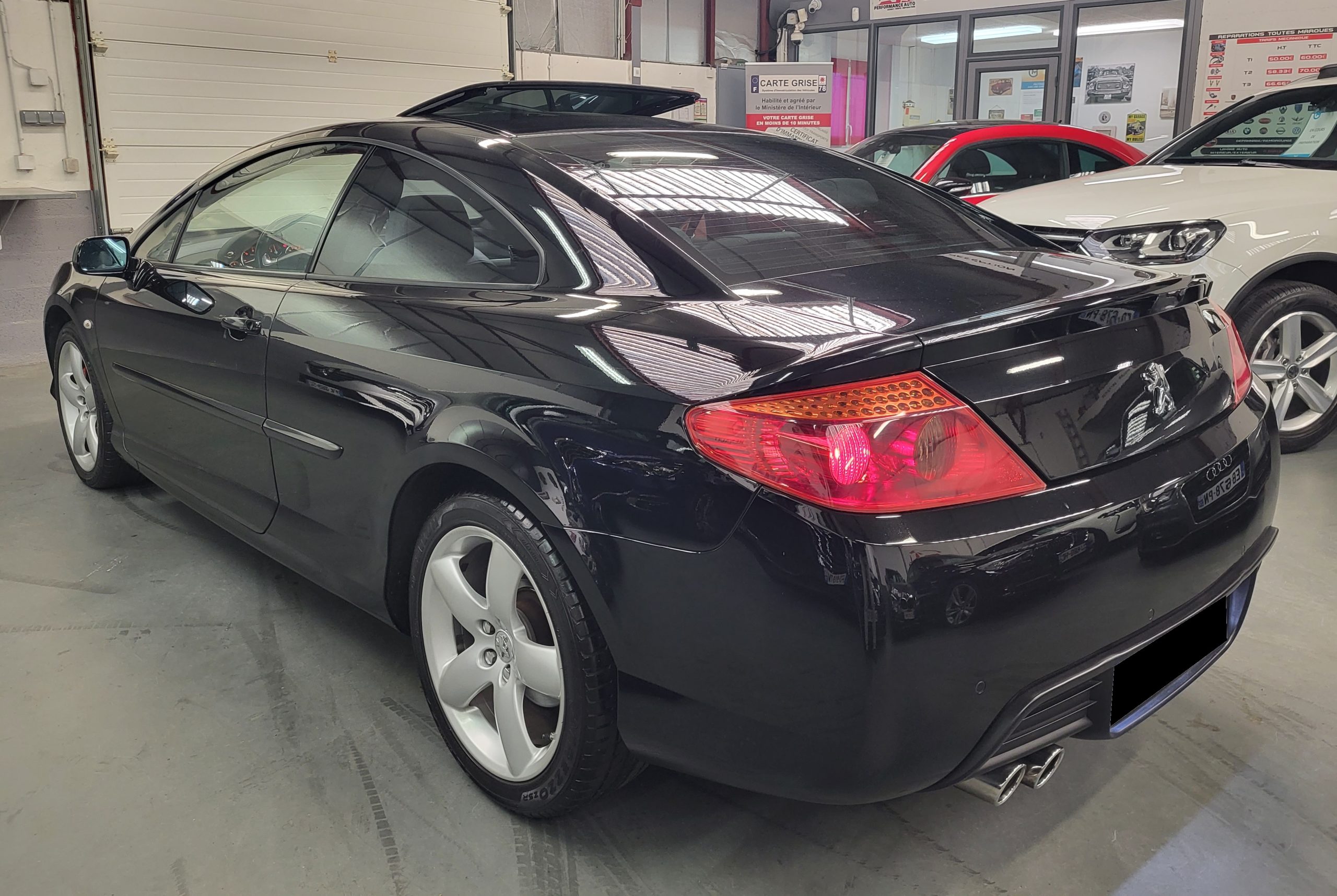 PEUGEOT 407 Coupé Boite Auto 2.7 HDi V6 24v FAP 204cv Féline (GPS ...